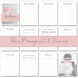 Editable ADHD Planner Template, Printable Adult ADHD Journal, Digital ...