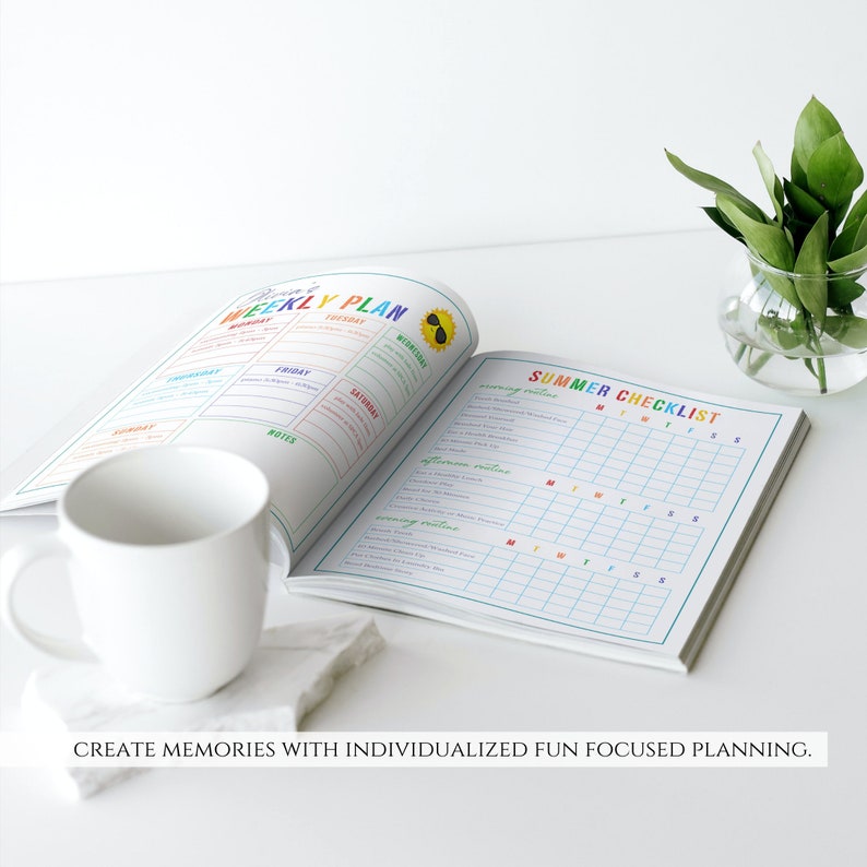 Editable Summer Planner Printable Summer Organizer Summer to - Etsy