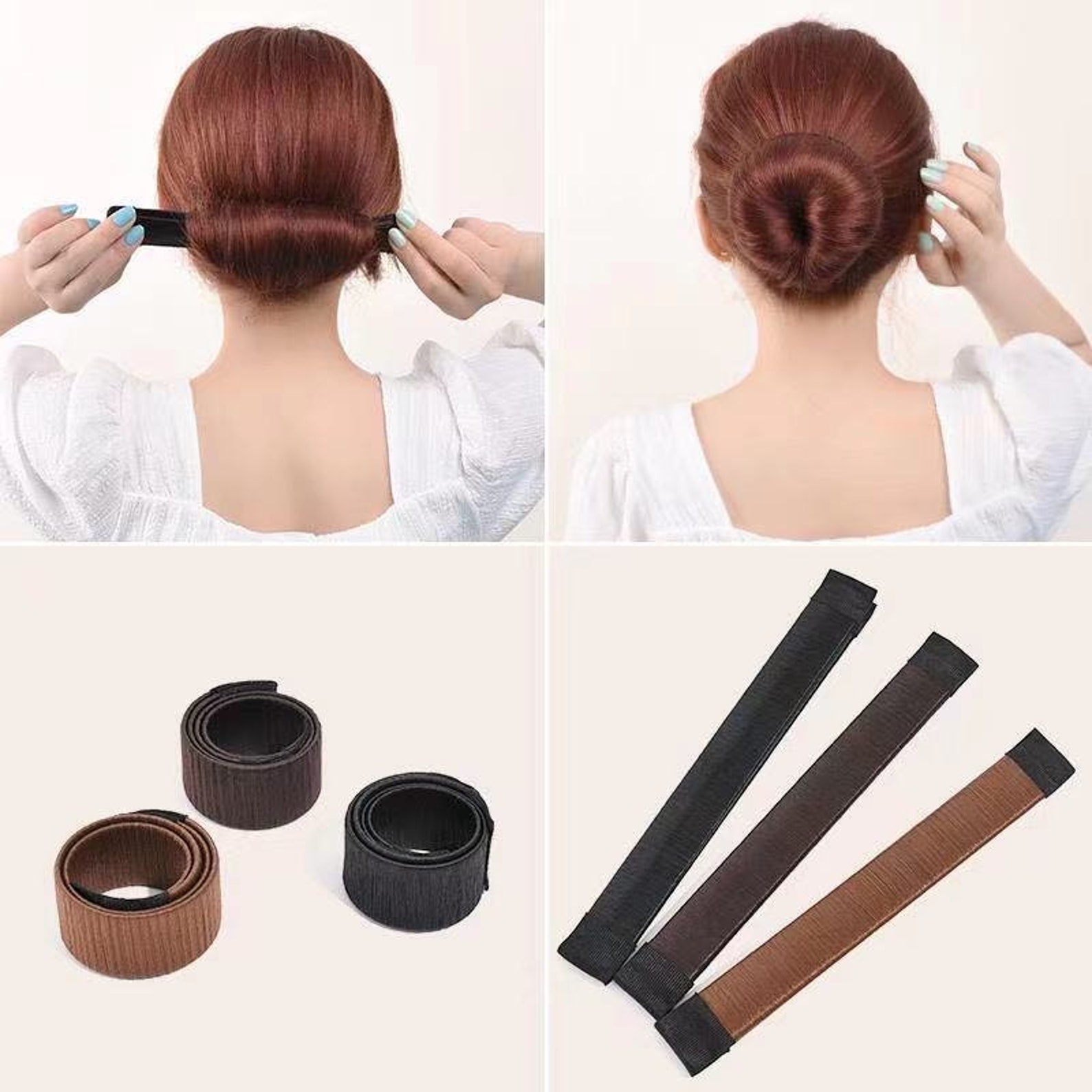 Hair Bun Maker, Hairstyle Twist Bun Hair Accessories - Etsy
