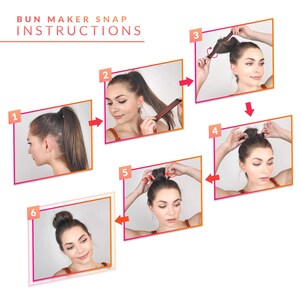 Hair Bun Maker, Hairstyle Twist Bun Hair Accessories - Etsy