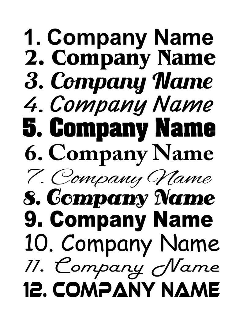 Custom Cargo Van Decals – Business Logo, Commercial Vehicle Sticker - Etsy