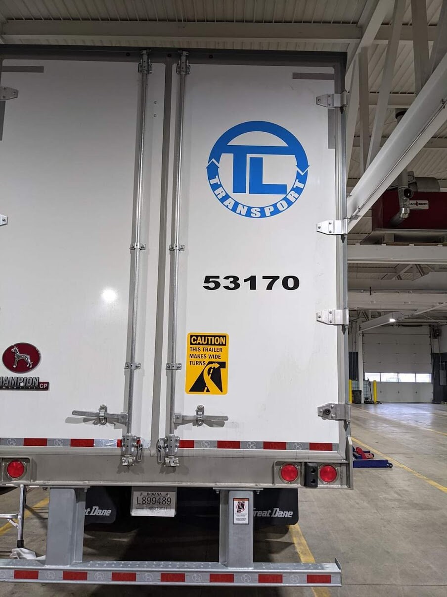 Trailer Sticker Set, Trailer Numbers, Trailer Graphic, Caution Sign - Etsy