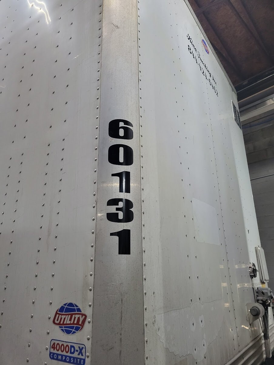 Trailer Sticker Set, Trailer Numbers, Trailer Graphic, Caution Sign - Etsy