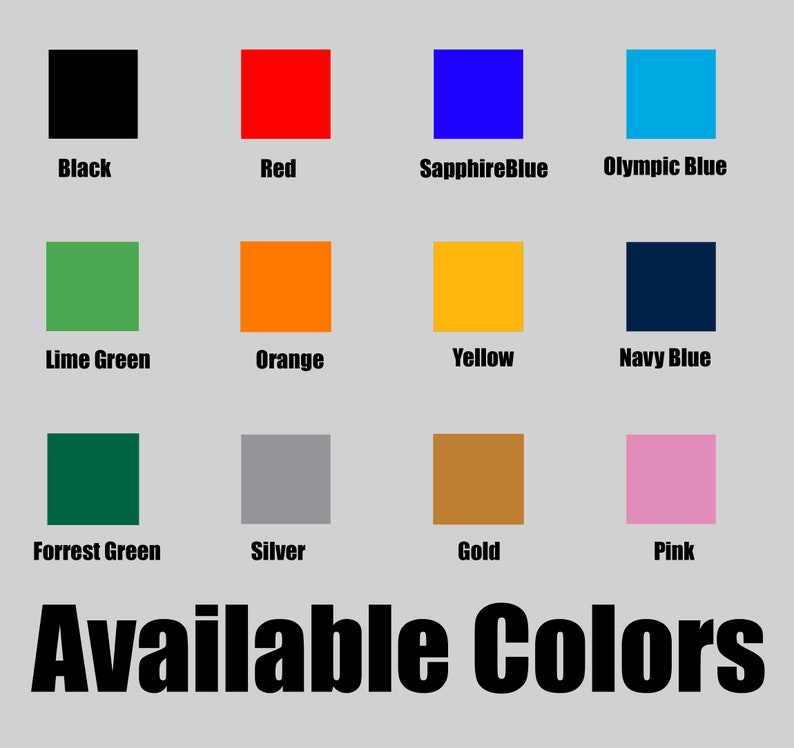 American Flag Decal. Many Sizes and Colors Available - Etsy