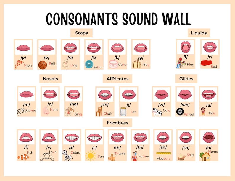 Vowel Valley and Consonant Sound Walls| Kindergarten-2nd Grade Learning ...