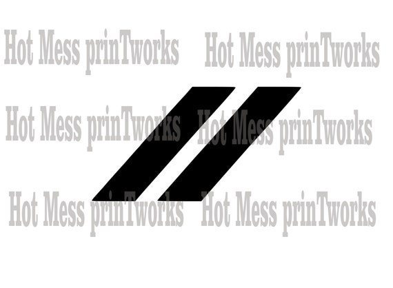 Dodge Stripes - Etsy