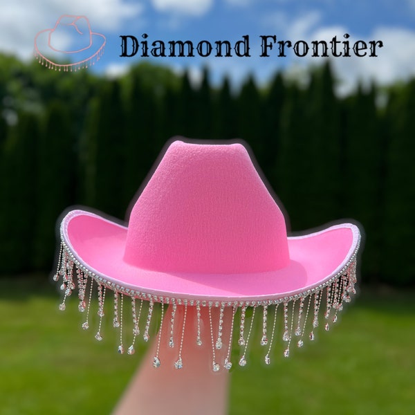 Rhinestone Cowgirl Hat - Etsy