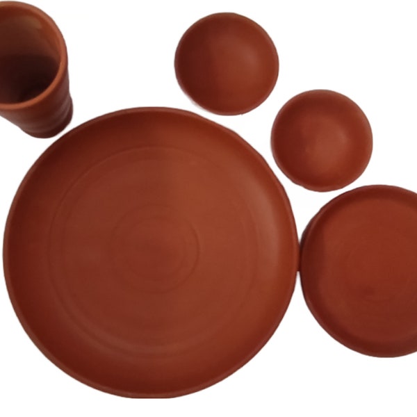 Terracotta Plate - Etsy