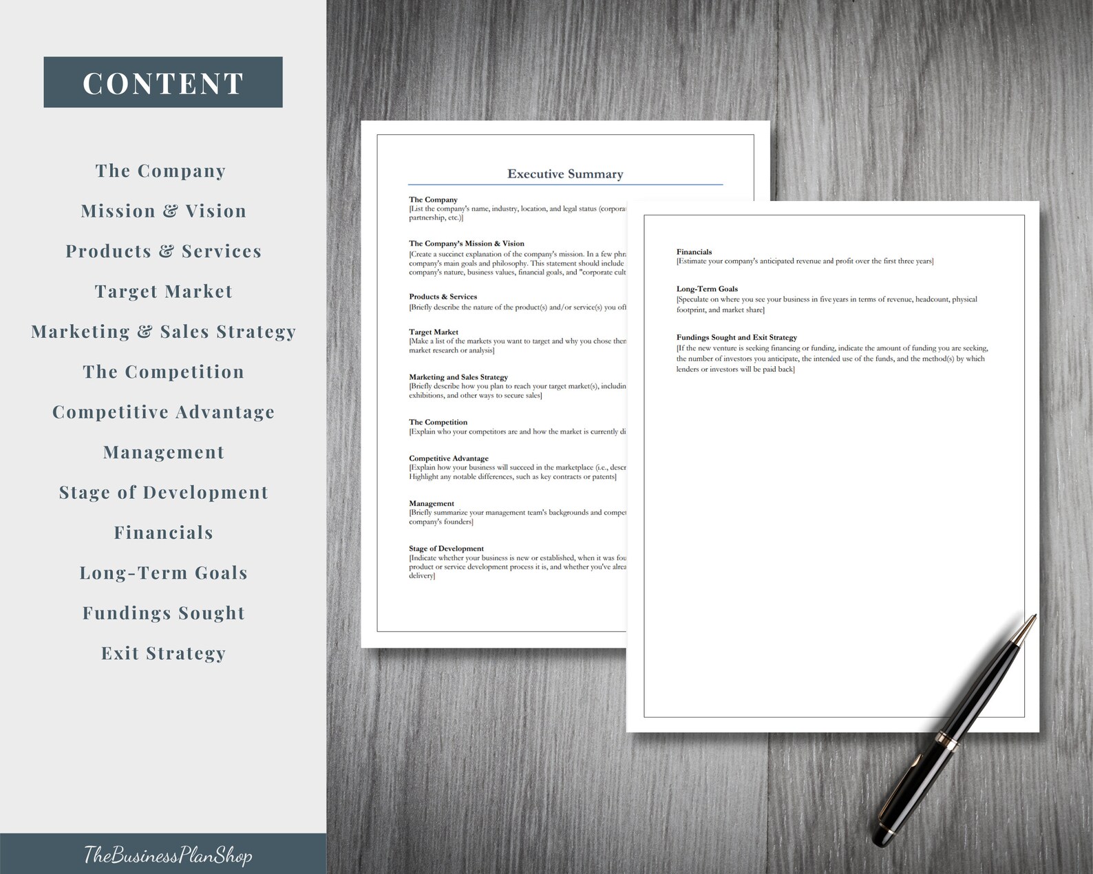 Executive Summary Template & Guide - Etsy