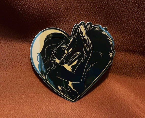 Werewolf Lover Sticker - Etsy