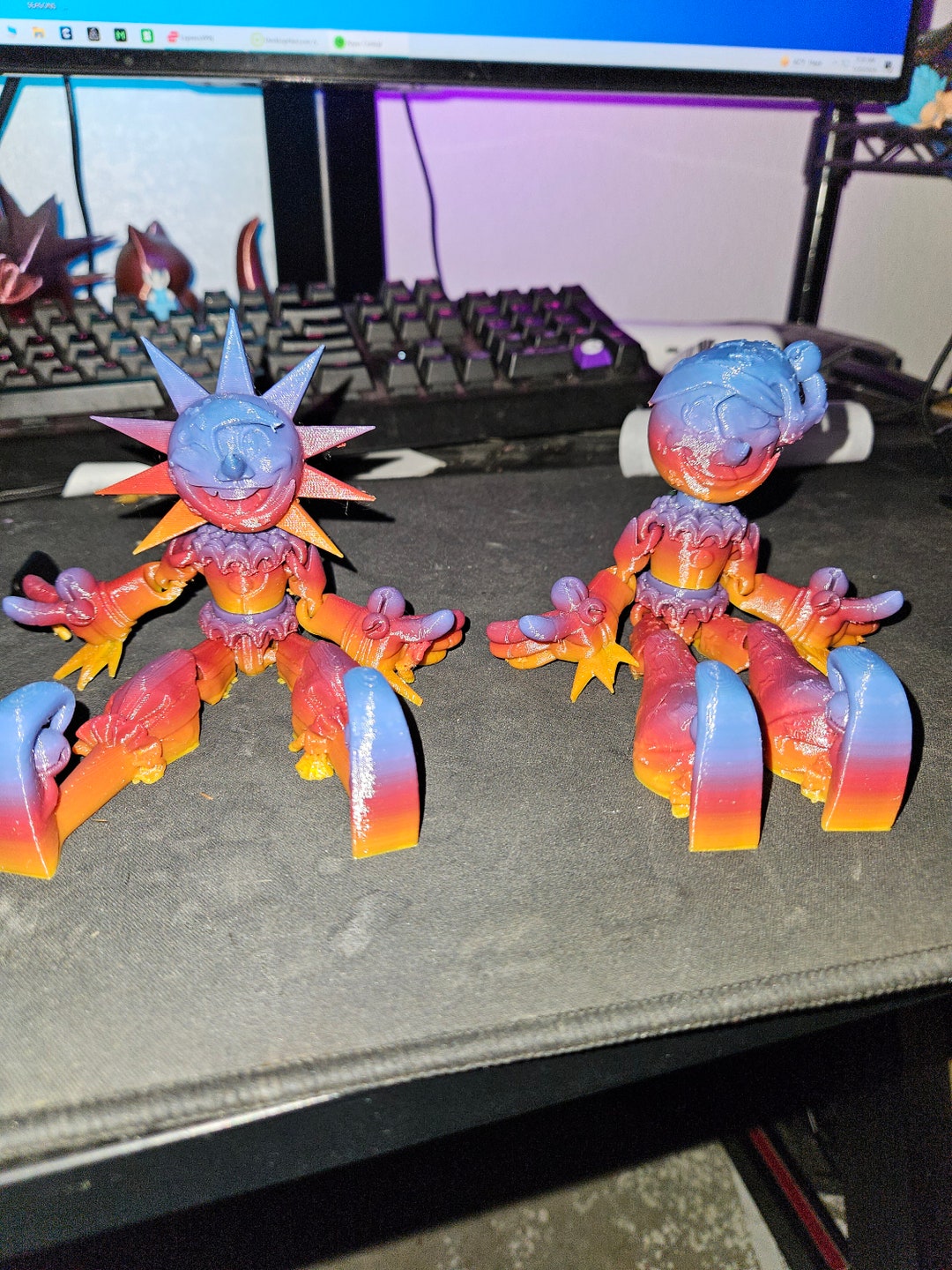 Fnaf Sun and Moon Flexi - Etsy