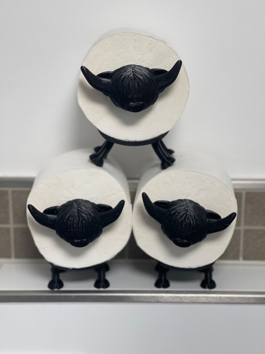 Toilet Paper Holder molly the Sweet Cow, Bathroom, Toilet Paper Holder ...