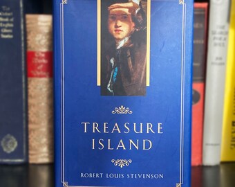 Treasure Island Robert Louis Stevenson Old Book Cover Notebook Journal ...