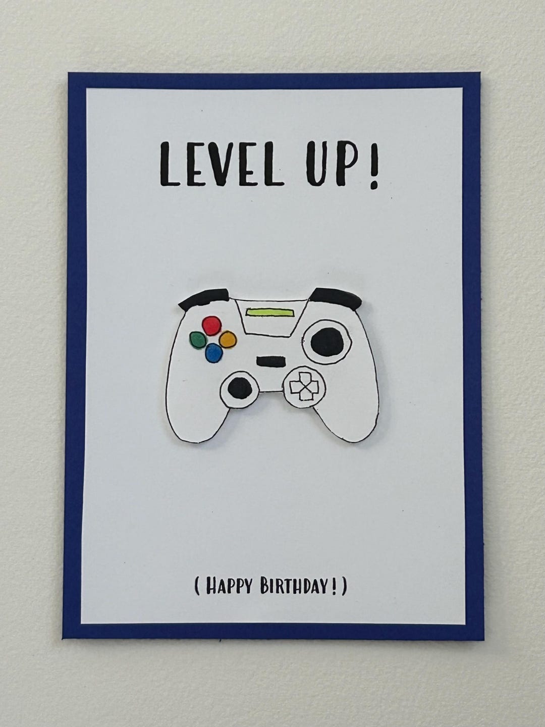 Level up Birthday Card - Etsy