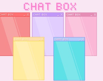 Retro Chat Box - Etsy