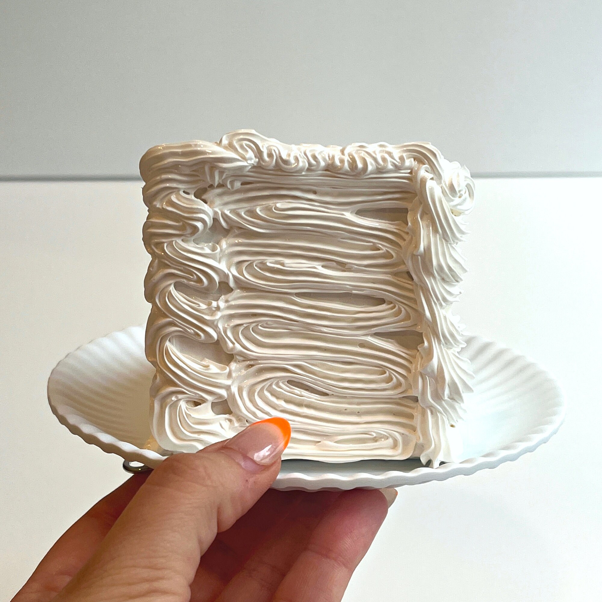 Rainbow Doberge Cake Slice Food Wall Art Food Sculpture You is a Snack ...