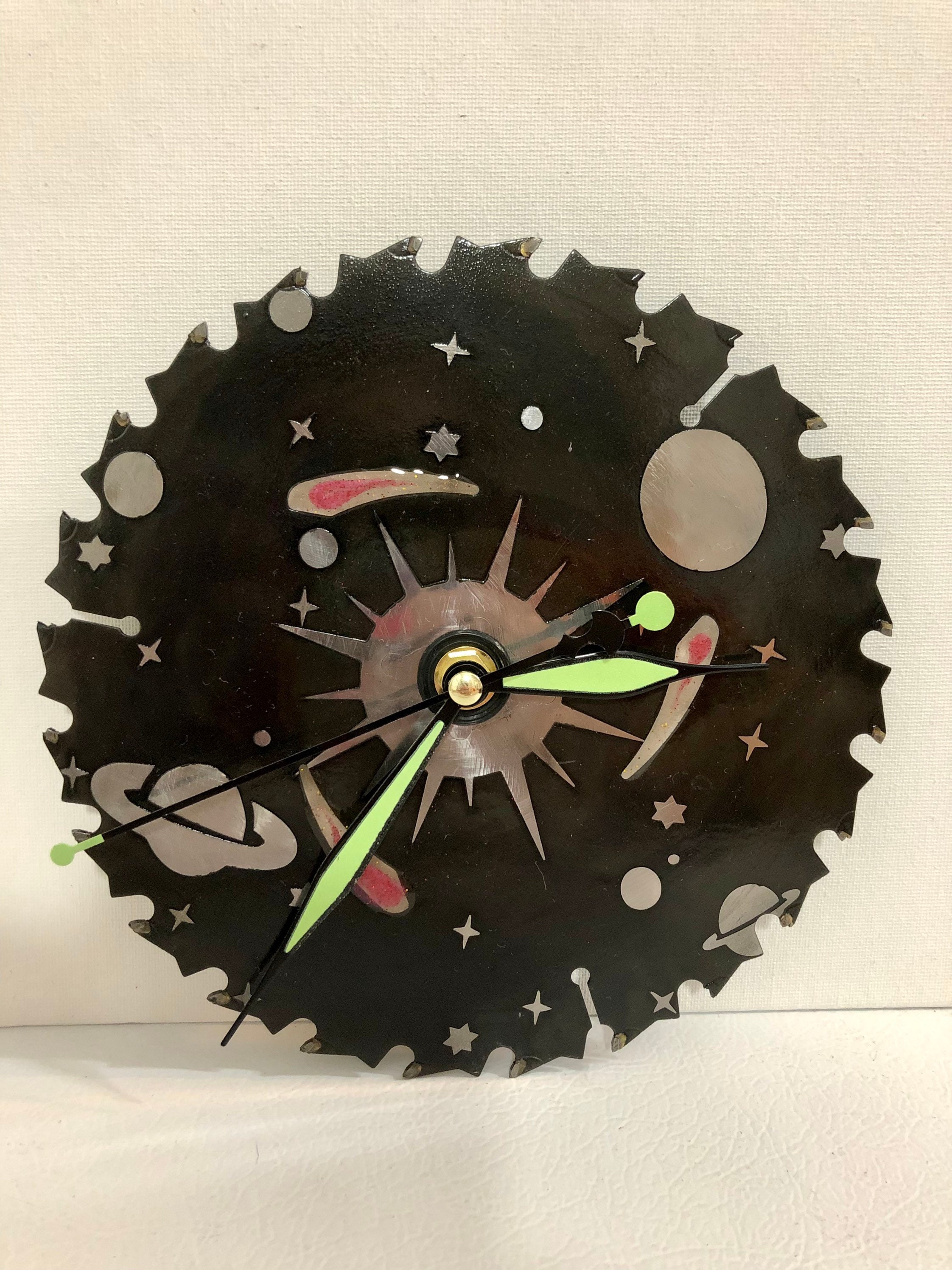 7 Inch Solar System Clock - Etsy