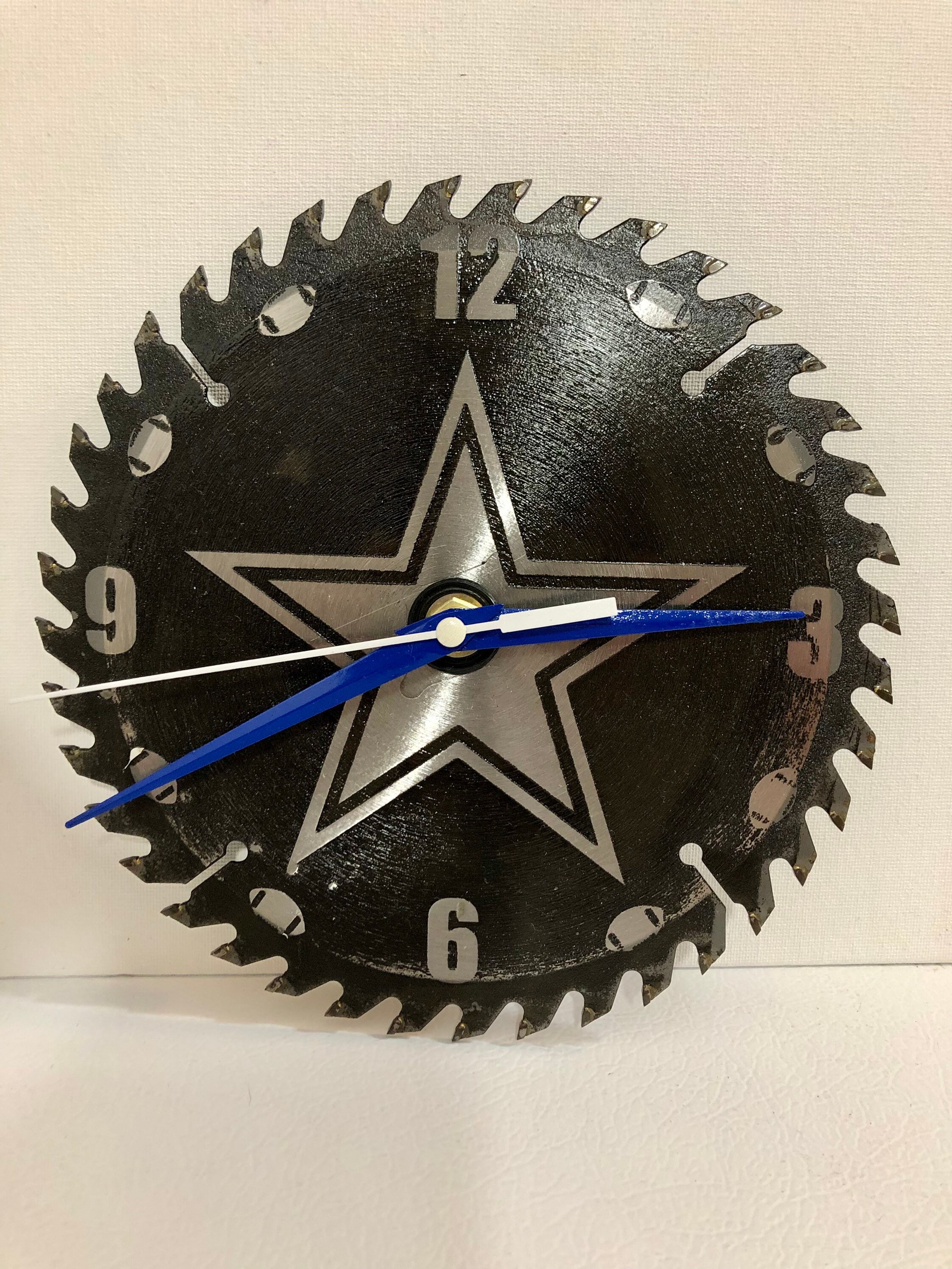 7 Inch Dallas Cowboys Clock - Etsy