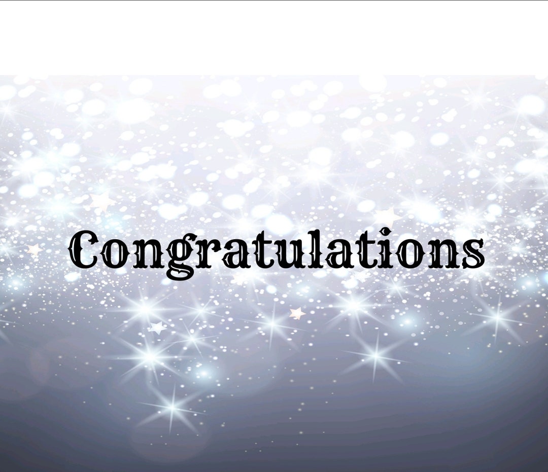 Congratulations Card - Etsy