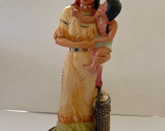 Native Woman Statue - Etsy