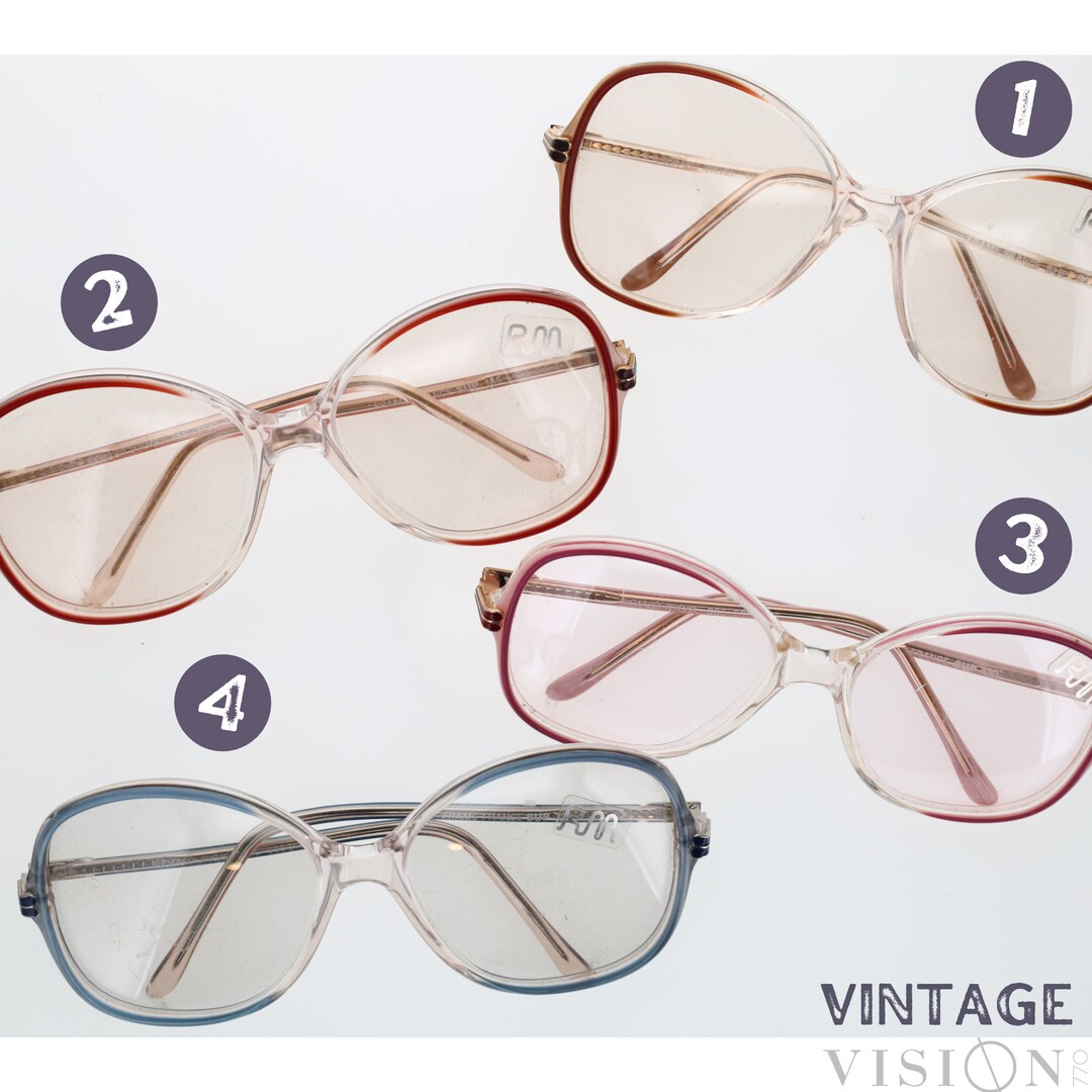 VINTAGE AUTHENTIC Eyeglasses/vintage Frames/new Old - Etsy
