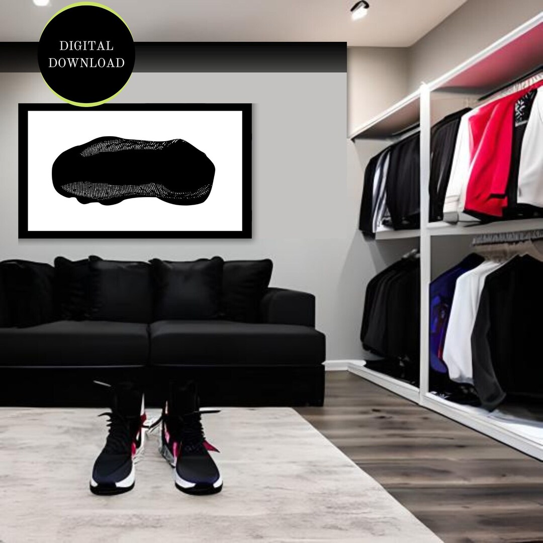 Hypebeast Decor, Sneakerhead Wall Art, Jordan 13, Nike, Printable, Shoe ...
