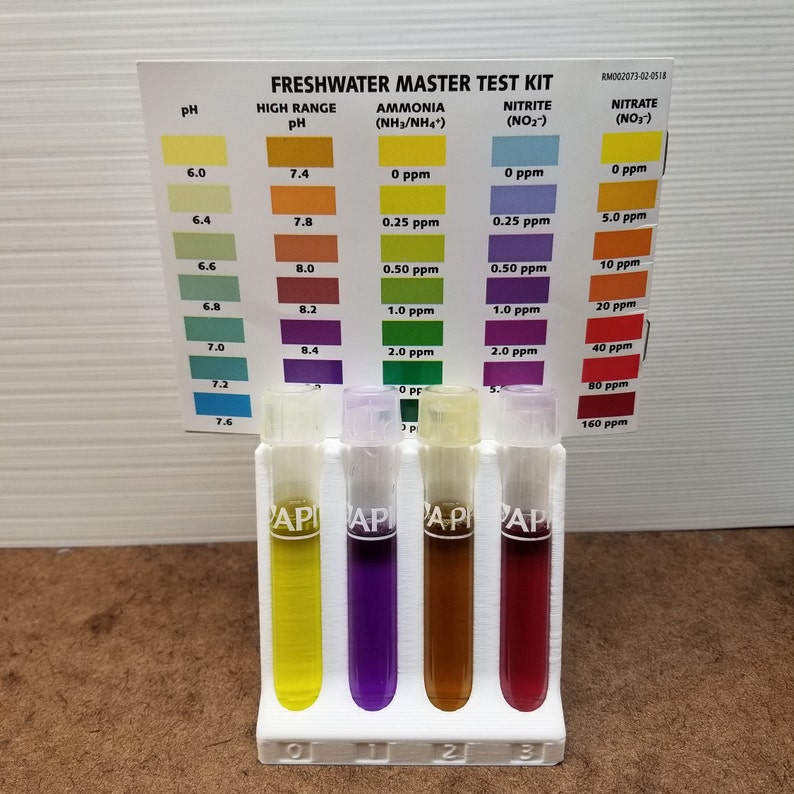 API Test Tube Holder/drying Rack: Index Card Slot and Numbered. - Etsy