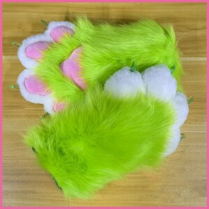 Custom Furry Cat Hand Hooves With Claws, Cosplay Furrysuit Paws for ...