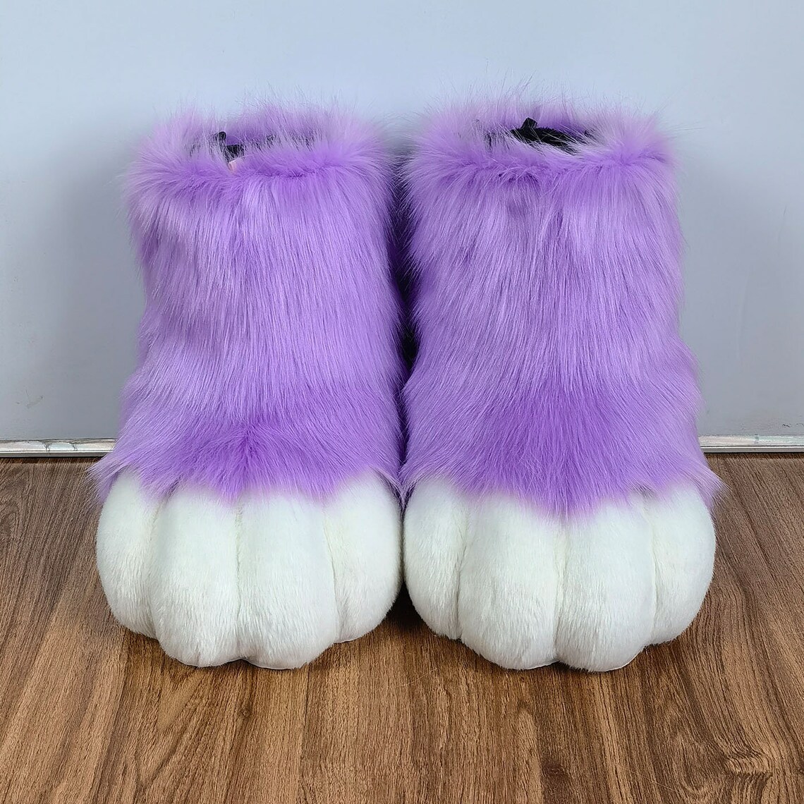 Purple Cosplay Fox Furry Fursuit Include Handpaws Shoes Ears - Etsy UK