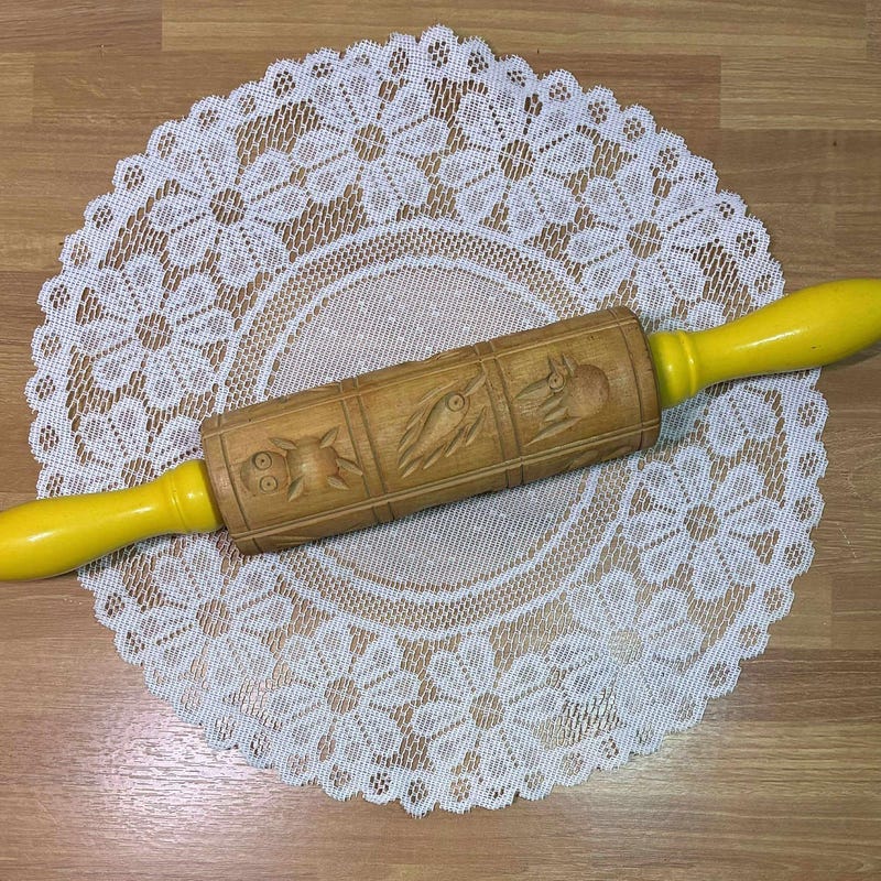 Carved Rolling Pin - Etsy