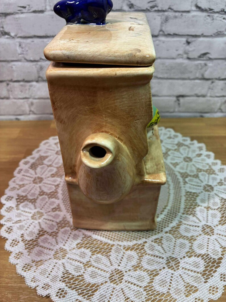 Teapot Welsh Dresser Swineside Pottery Collectible - Etsy
