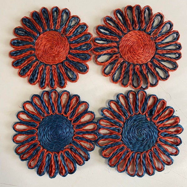 Straw Trivets - Etsy