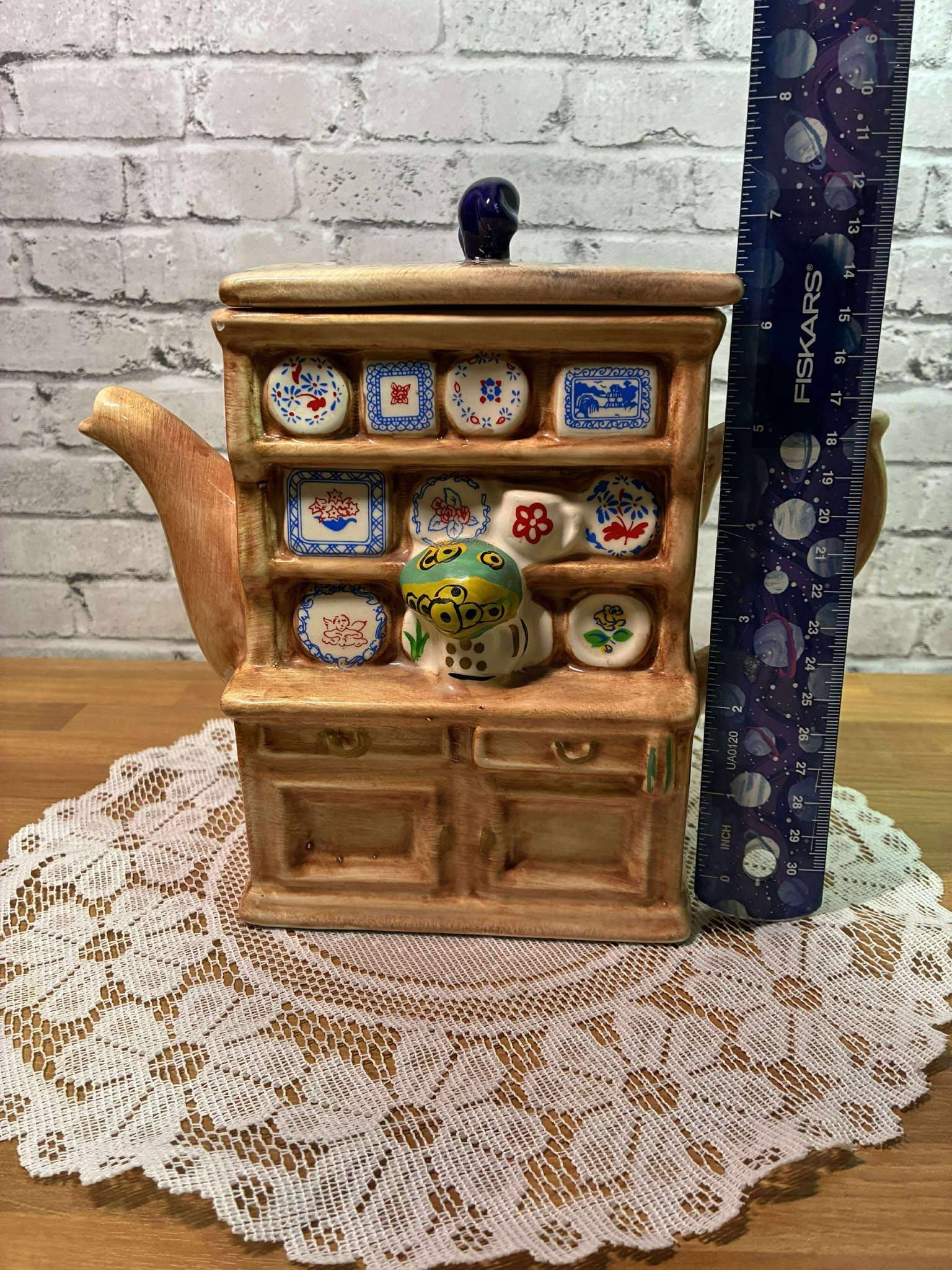 Teapot Welsh Dresser Swineside Pottery Collectible - Etsy