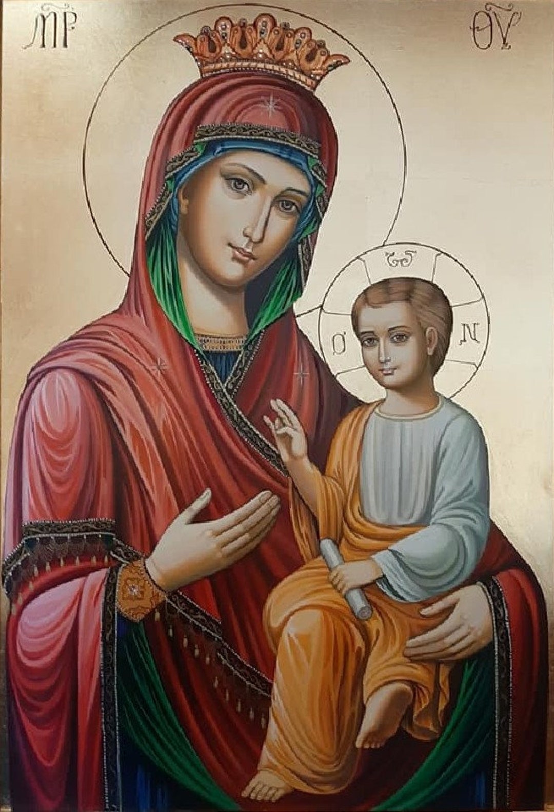 The Miraculous Icon of the Most Holy Theotokos of the Sooner/ Orthodox ...