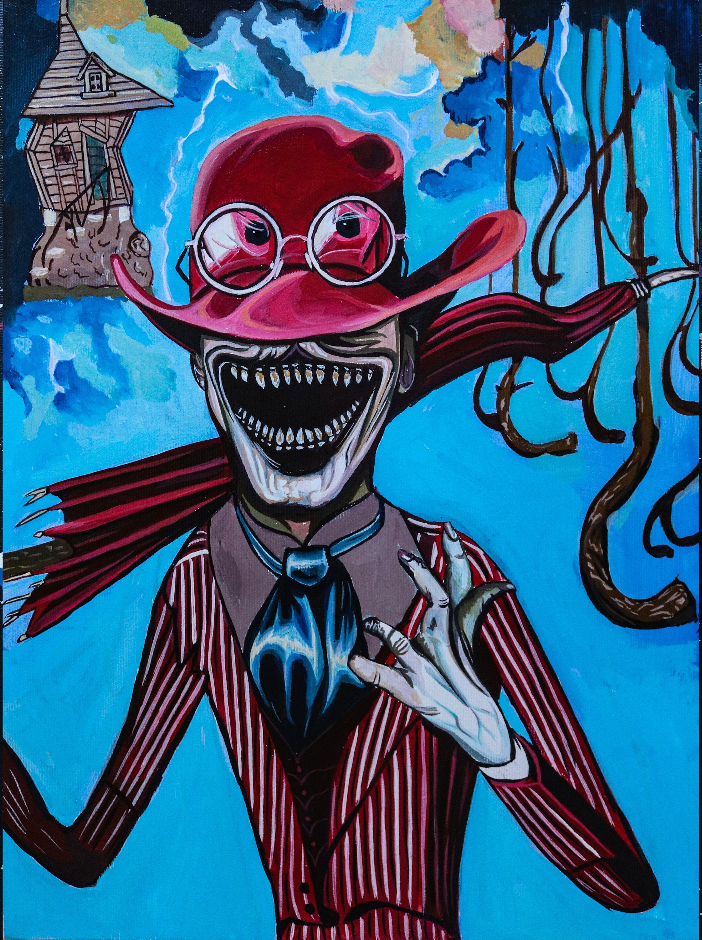 The Crooked Man /print / the Conjuring 2 / Painting / Wall Art ...