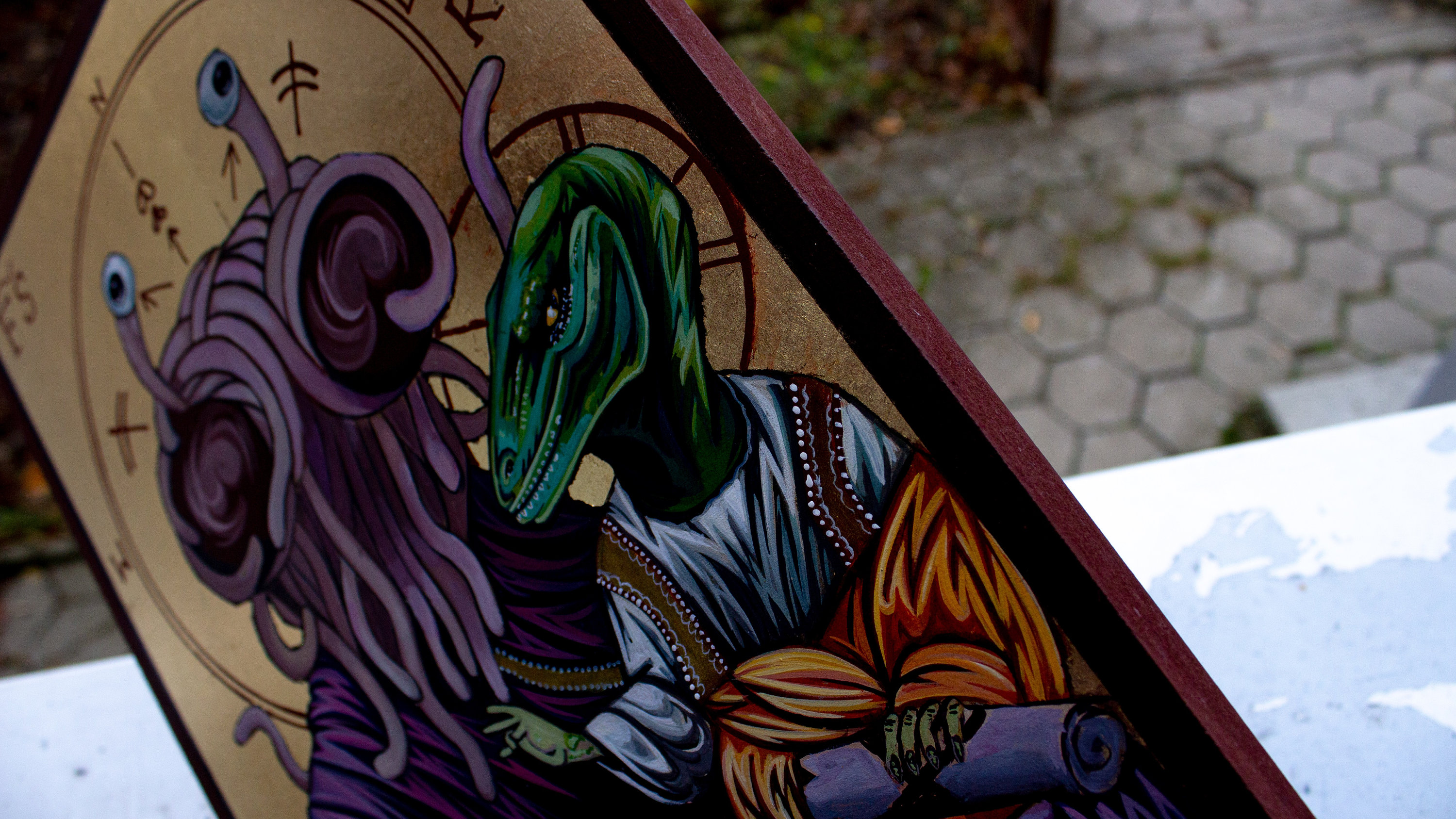 Flying Spaghetti Monster Pastafarian Art / Original Handmade - Etsy