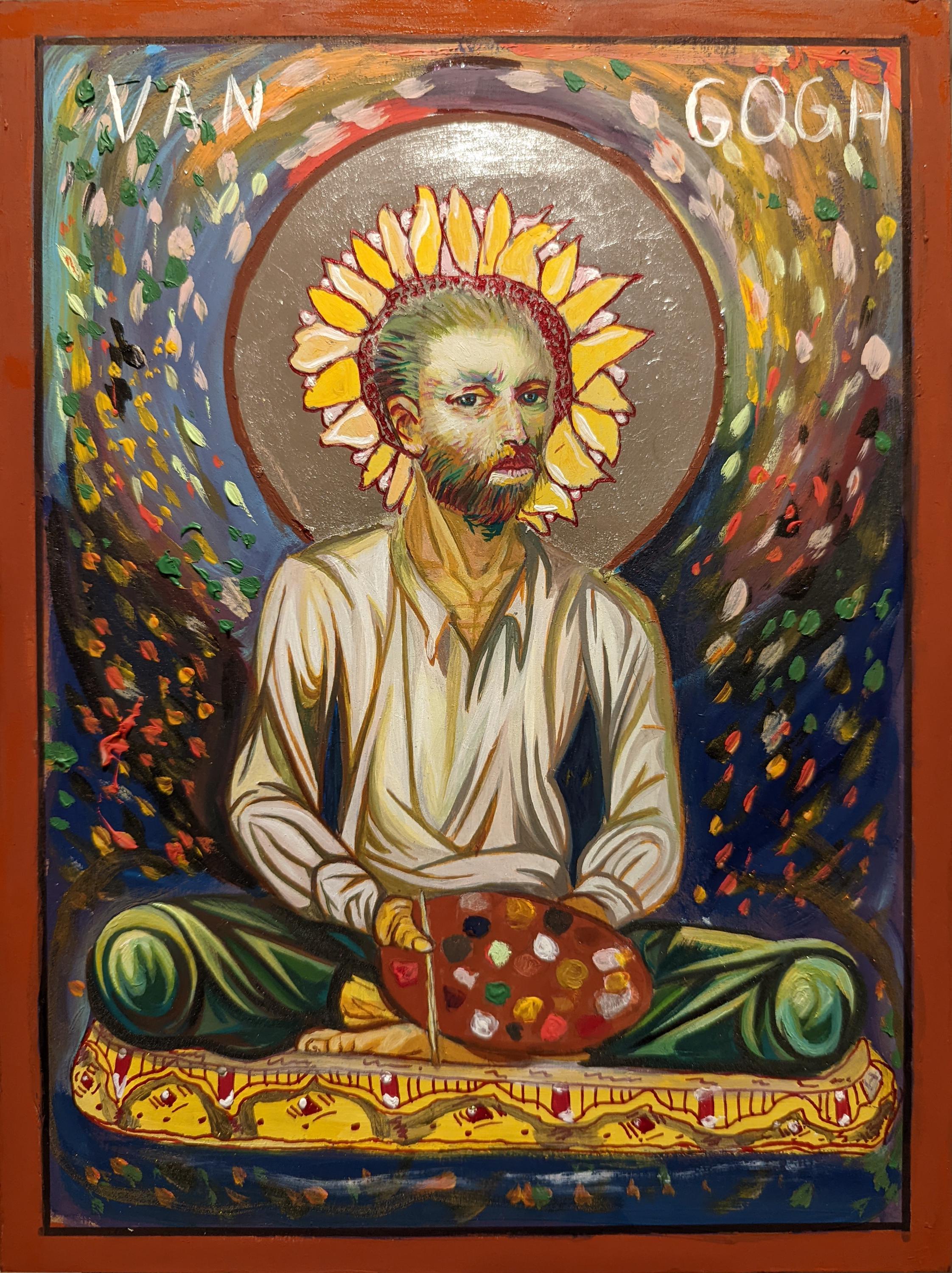 Van Gogh Iconography Art Print: Starry Night Inspired Gallery Poster - Etsy
