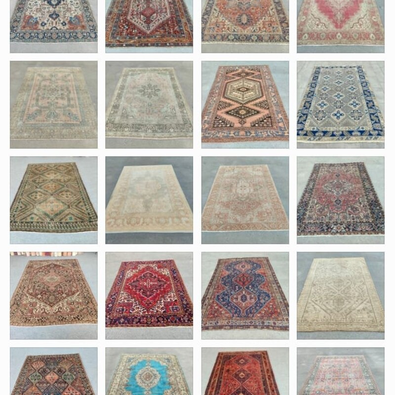 Red 2x2 Rug - Etsy