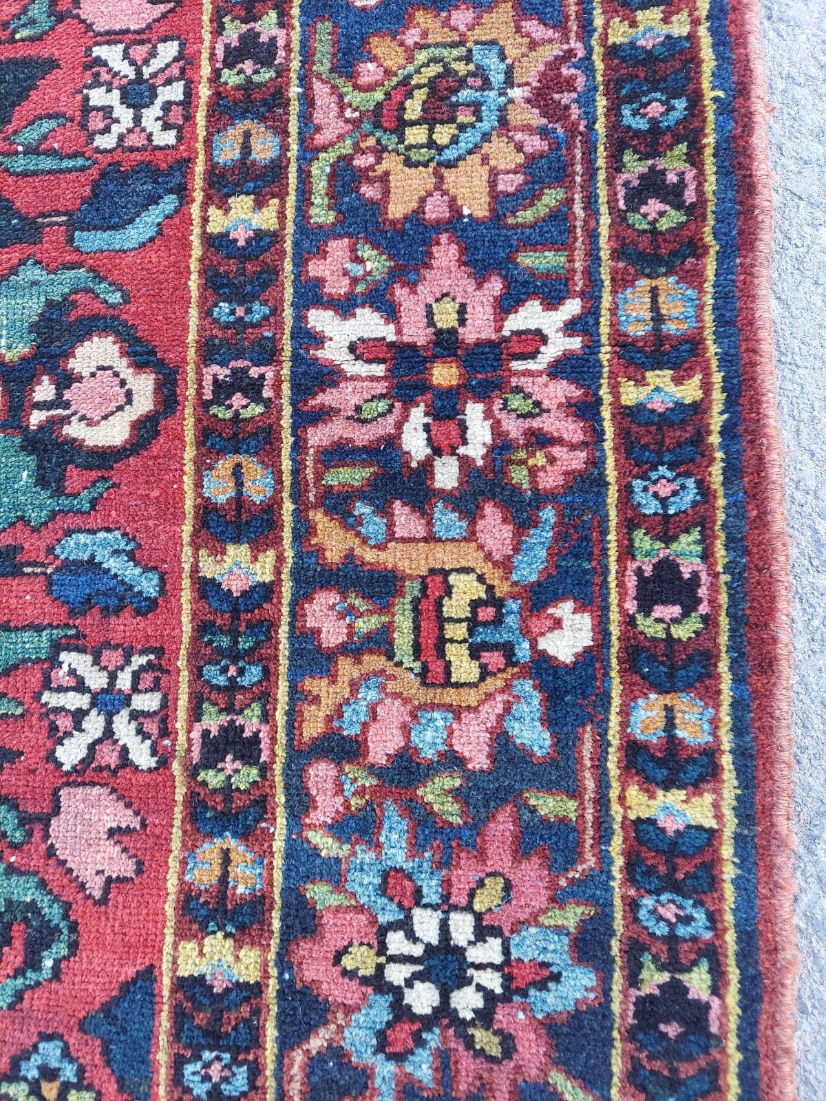 4x6 Persian Rug Vintage, Caucasian Rug, Persian Carpet, Antique Rug ...