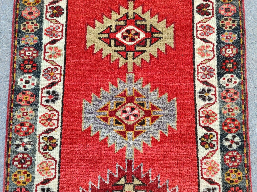 3x17 Long Runner, Turkish Runner, Stair Rug Runner, 16 17 18 Foot ...
