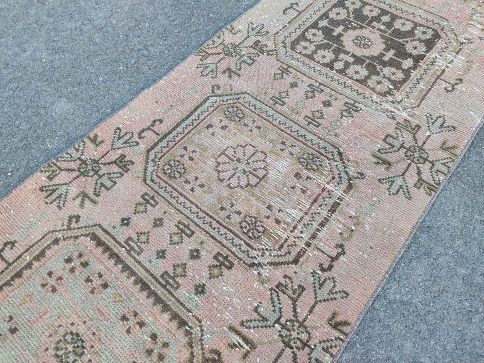 Vintage Runner 2x20, Hallway Long Runner, 20ft Runner, Stair Runner ...