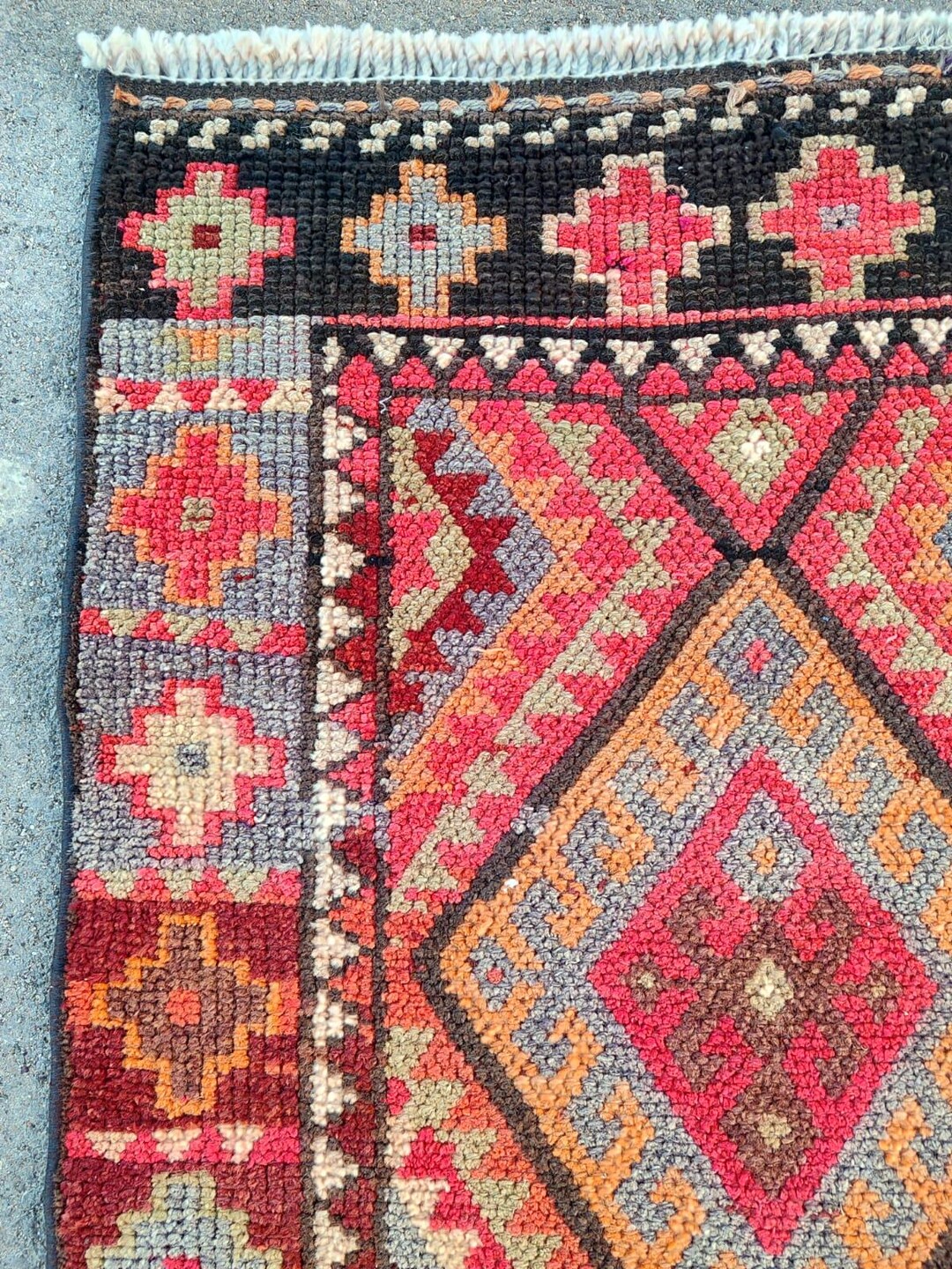 Persian Rug 3x10 Runner, Muted Antique Rug 3x10, Oriental Runners Rugs ...