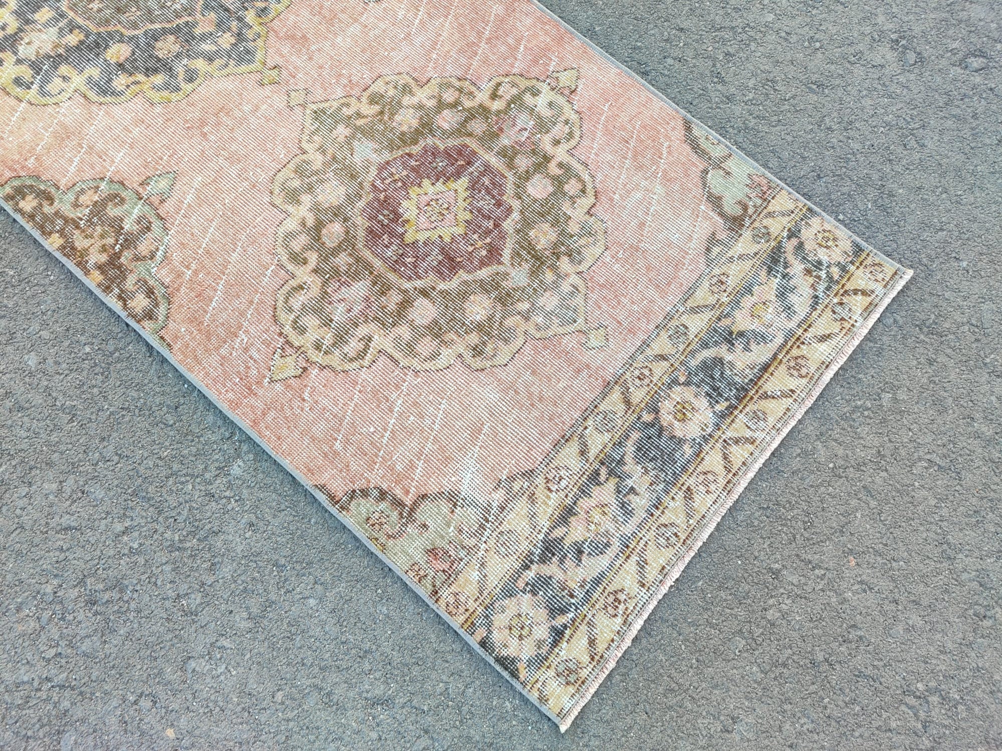 Rug Runner 2x22 Long Turkish Runner, Neutral Stair Hallway Rug, Extra ...