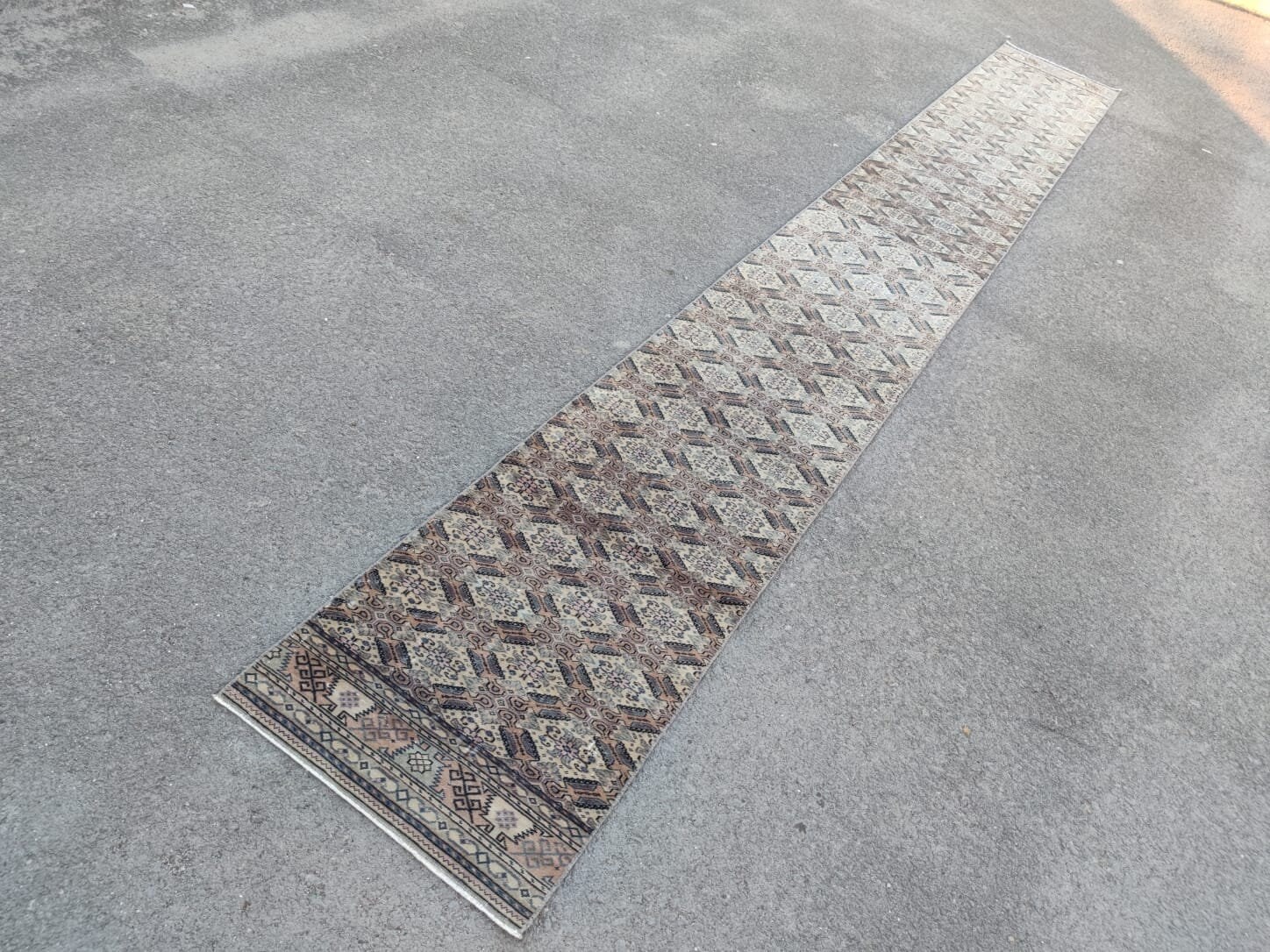 17 Runner, Turkish Runner Stair, Long Runner Vintage, 16 17 18 Ft ...