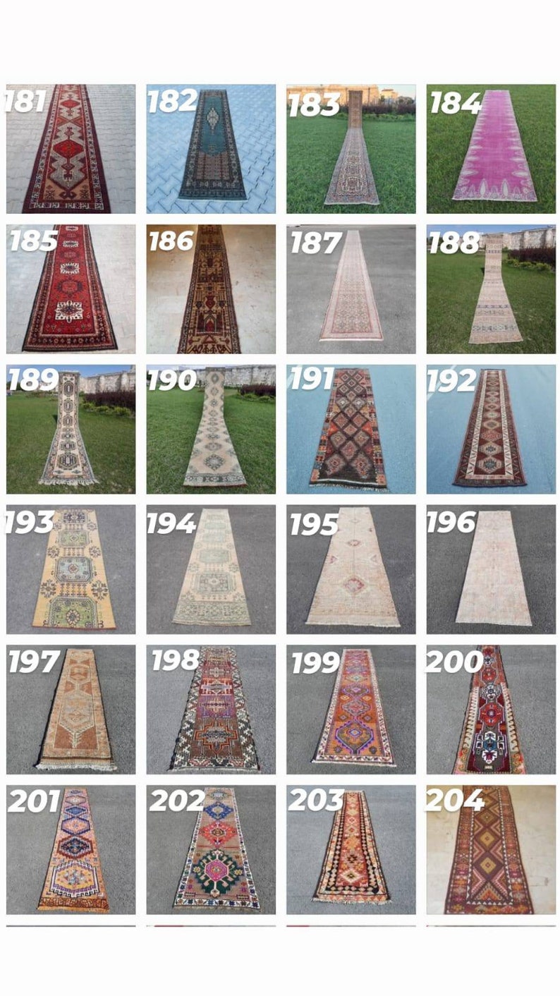 Turkish Rug Runner, 2x10 2x12 2x13 2x14 2x15 2x16 2x17 2x18 2x19 2x20 ...