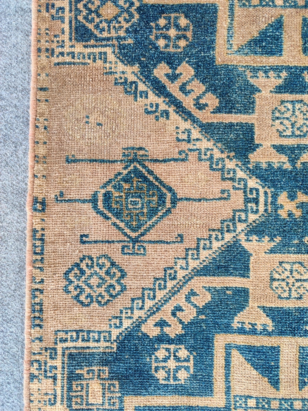 Blue Runner 2x9, Turkish Neutral Runner, 2x9 Vintage Runner, Persian ...