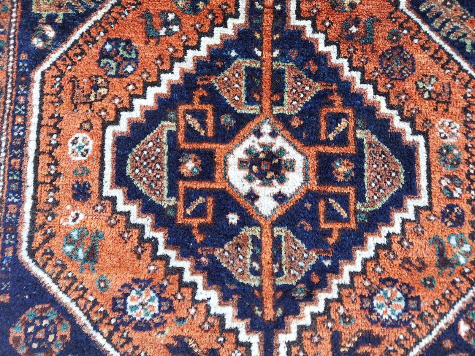 4x5 Persian Rug, Antique Rug, Heriz Rug Vintage, Caucasian Rug, Antique ...
