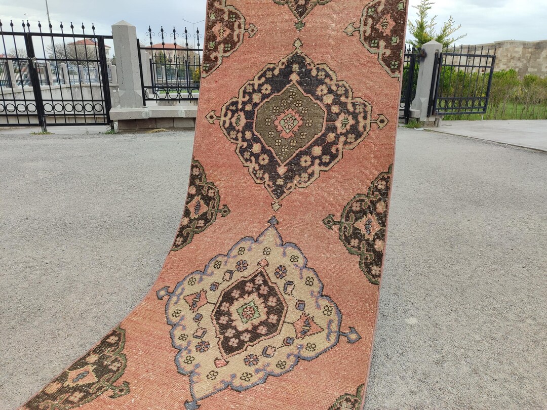 Runner Rug 2x24ft Extra Long Runner, Rugs, Runner 24' 25', Turkish Rug ...