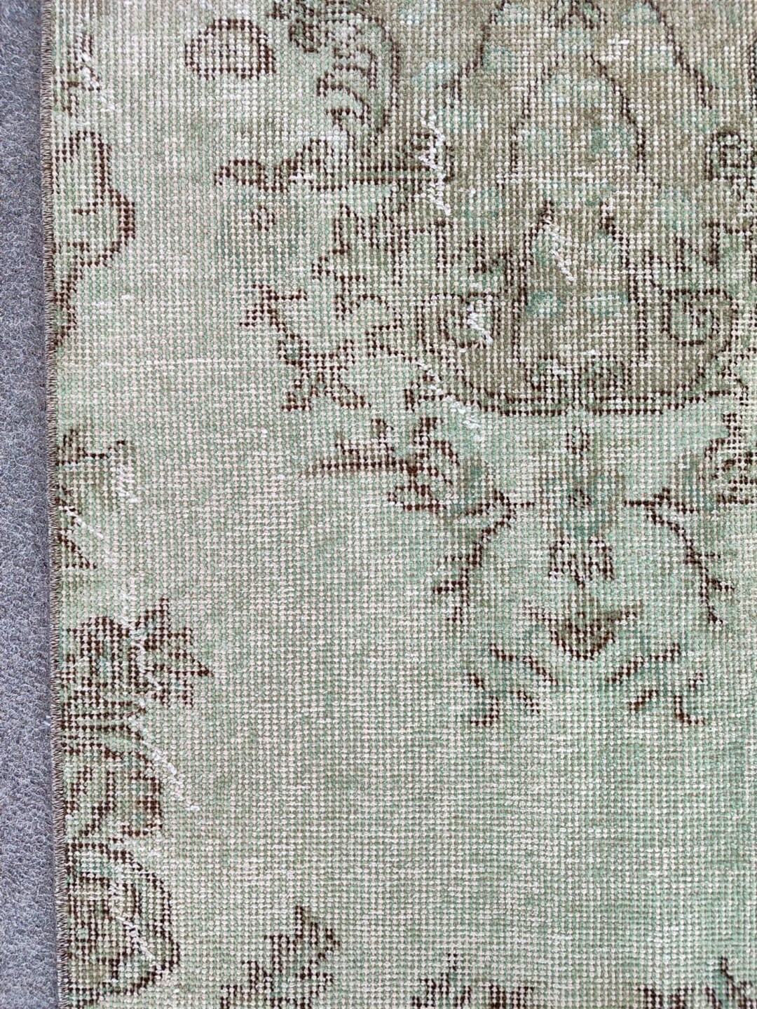 Light Green Runners 2x7 Ft, Turkish Rug, Hallway Runner 7ft 8ft, Oushak ...