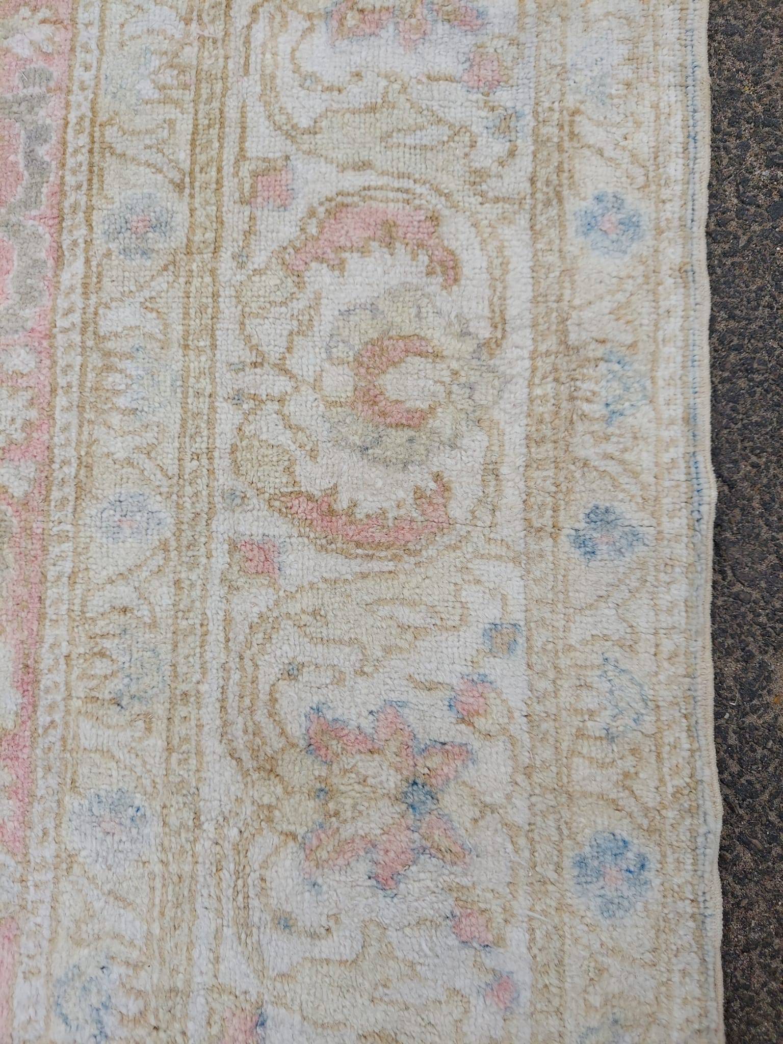 6x10 Turkish Rug Vintage, Neutral Rug Oushak, Area Rug 6x10, Rugs for ...